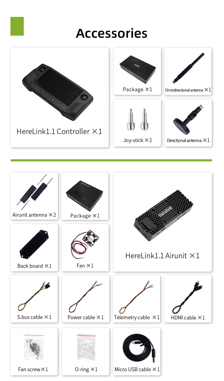 Herelink HD Video Transmission System (V1.1) | CubePilot