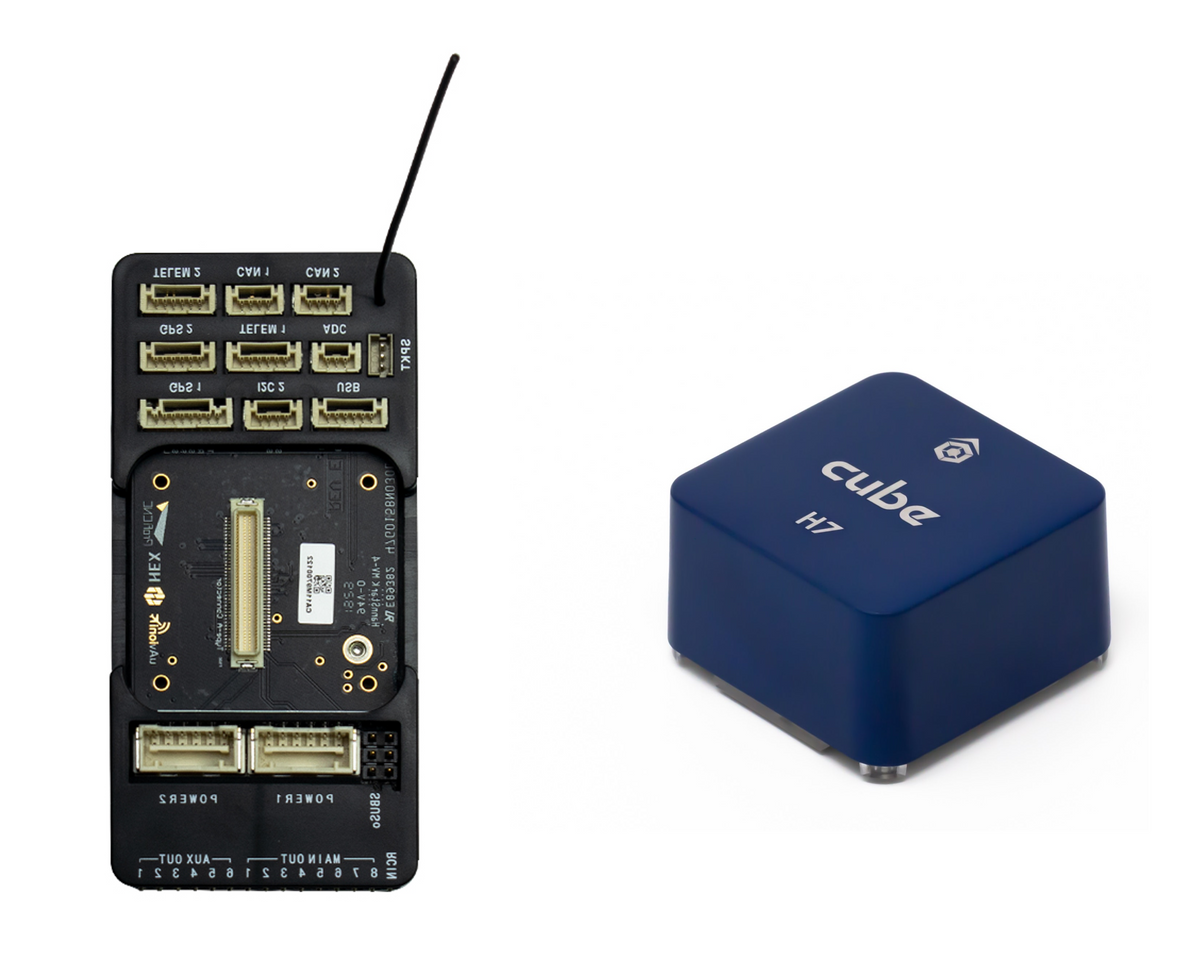 COMBO: Cube Blue H7 w/ ADS-B Carrier Board & Cube Standard Cable Set ...